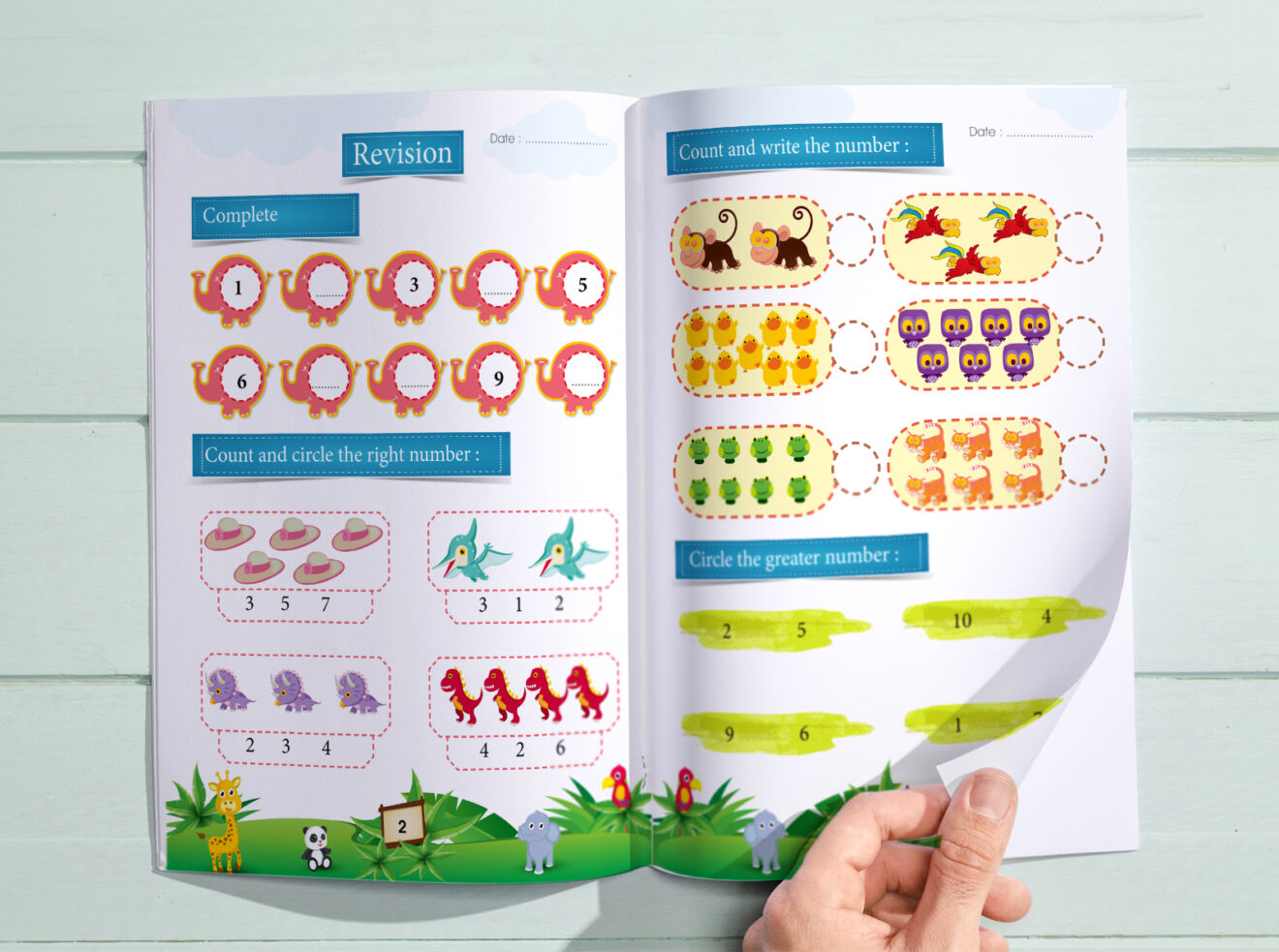 Fun with Math – Kg3 – مؤسسة جزيرة التعلم
